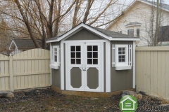 8' x 8' Garden Shed The Sedona Corner Unit | Shed Solutions